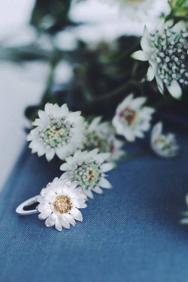 Flower Inspired Rings for Bridesmaid Gifts | Emmaline Bride