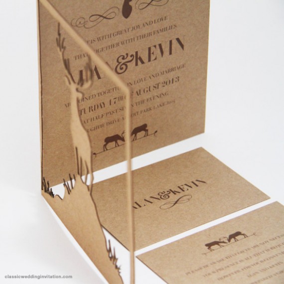 Unique Laser Cut Invitations for Weddings