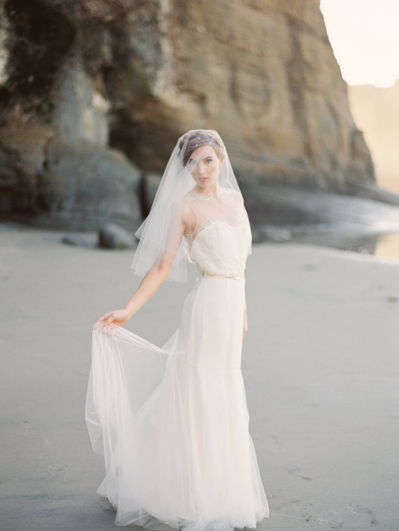 Tulle Wedding Veils - Melinda Rose Design | Emmaline Bride