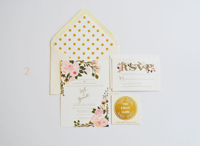30 Amazing Gold Foil Wedding Ideas