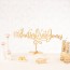 Statement Cake Toppers | Emmaline Bride Wedding Blog