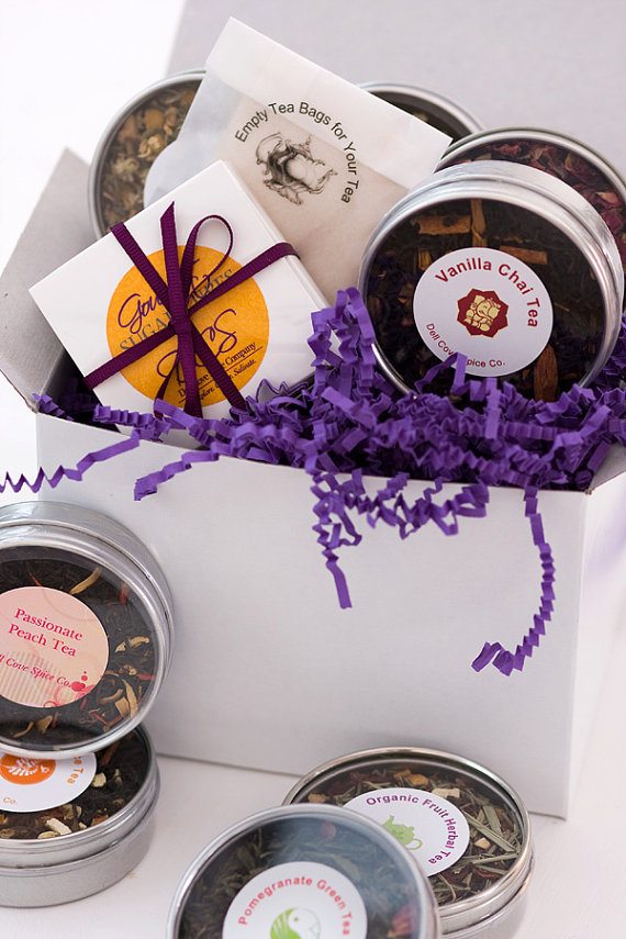 Wedding Tea Favor Bags: These Are Amazing!