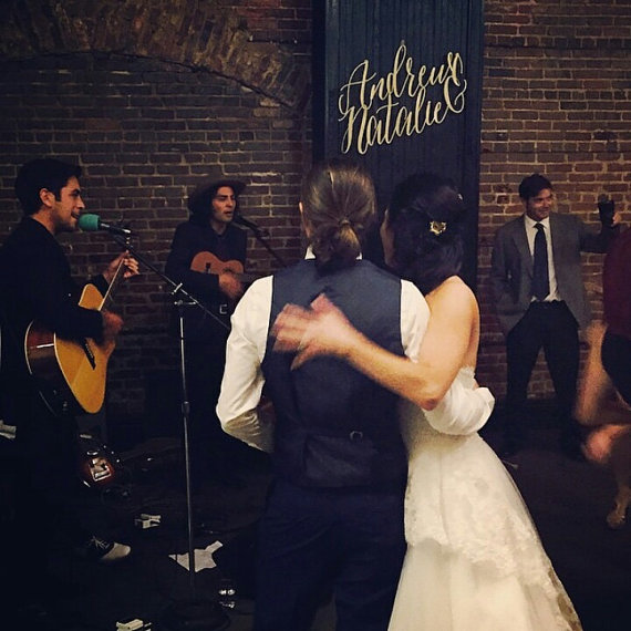 Large Wooden Name Signs → Decor Idea | Emmaline Bride