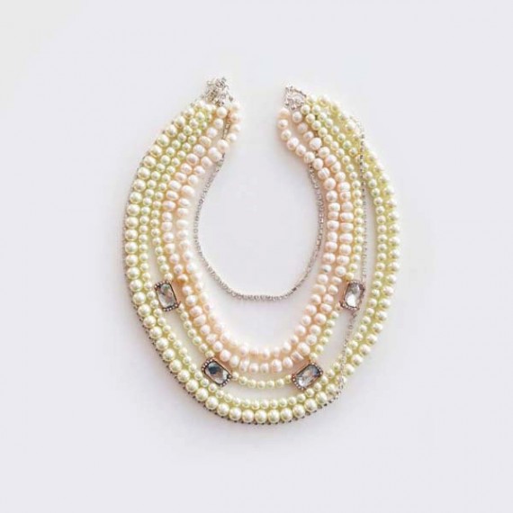 10 Layered Pearl Necklace Etsy Finds - Handmade Wedding