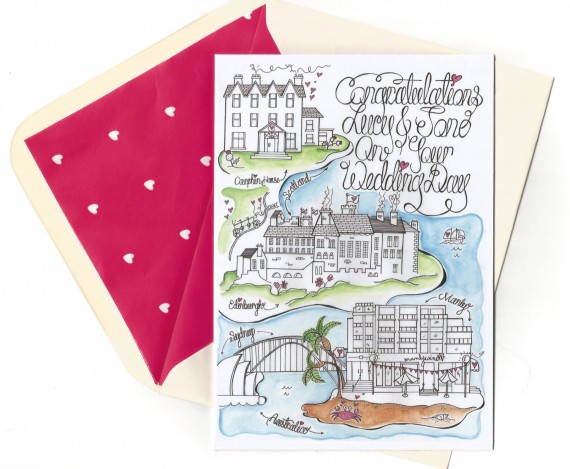 Wedding Map for Guests? | Emmaline Bride Wedding Blog