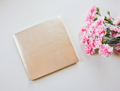 Metallic Guest Book Ideas