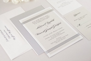 Modern Classic Wedding Invitations - Modern Theme