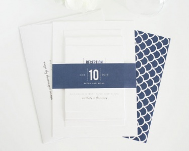 Modern Invitations That Set the Tone for an Elegant, Sophisticated Wedding
