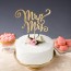 Statement Cake Toppers | Emmaline Bride Wedding Blog