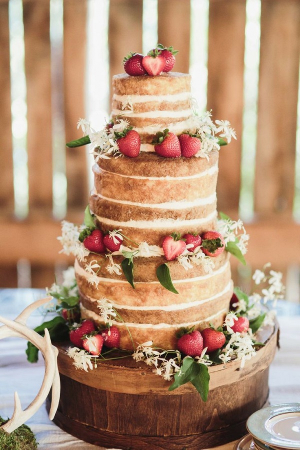 Wedding Cakes Without Toppers: 14 Utterly Gorgeous Ideas