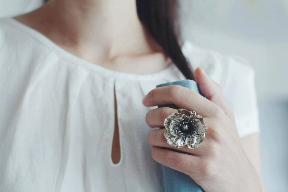 Flower Inspired Rings for Bridesmaid Gifts | Emmaline Bride