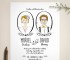 Portrait Wedding Invites -- *These* Are the Cutest.