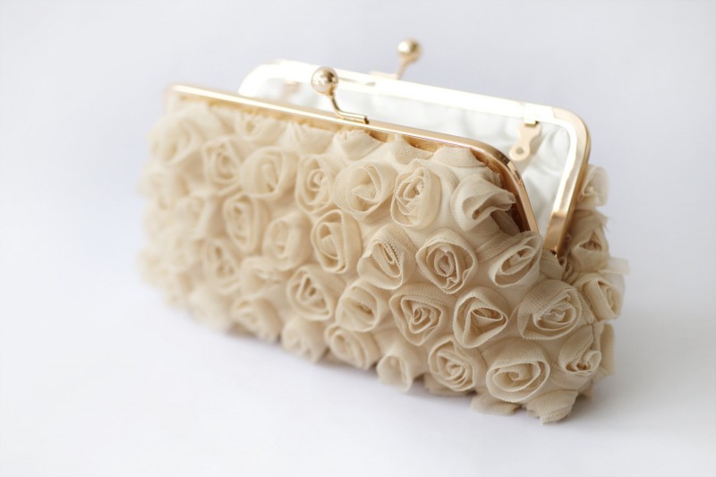 Flower Inspired Bags / Clutches for Weddings