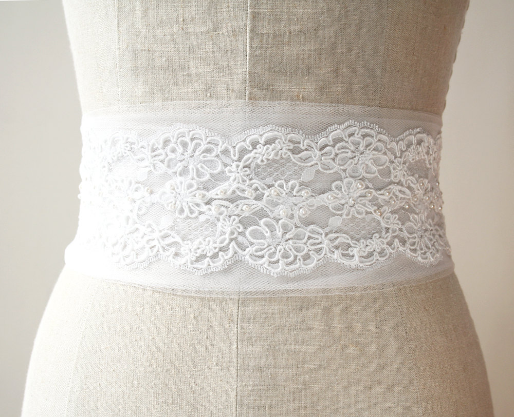Wedding Dress Sash Ideas | Emmaline Bride